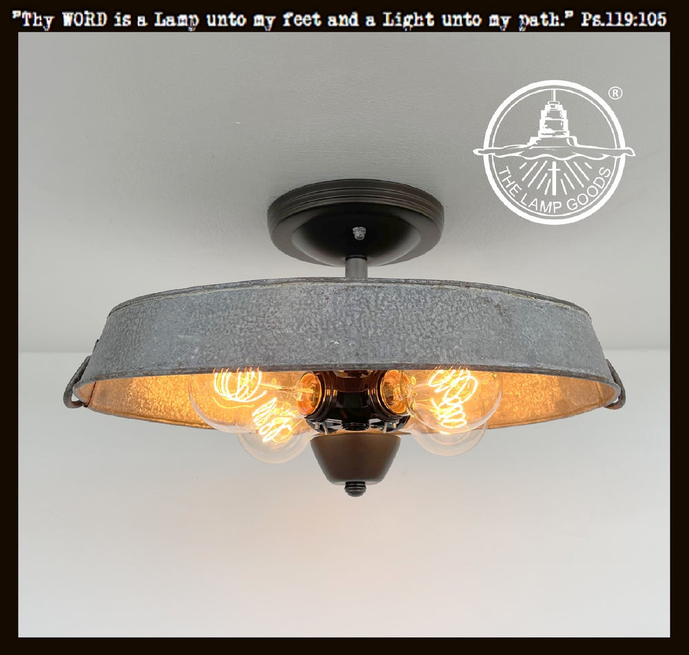Vintage Inspired Farmhouse & Rustic Ceiling Lights - The Lamp Goods