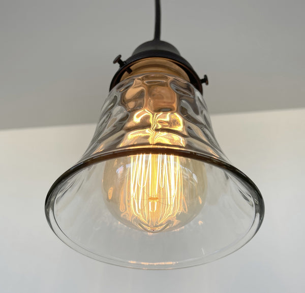 Pebble Glass Pendant Light Fixture - The Lamp Goods