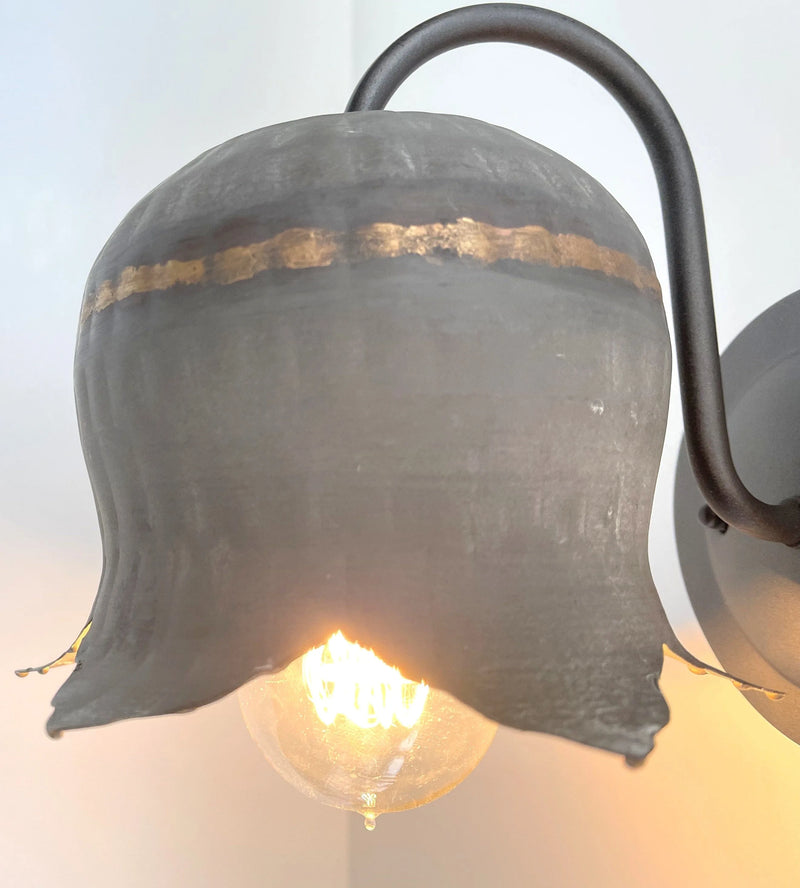 Farmhouse Wall Sconce Lights | Galvanized Wall Sconce - The Lamp Goods