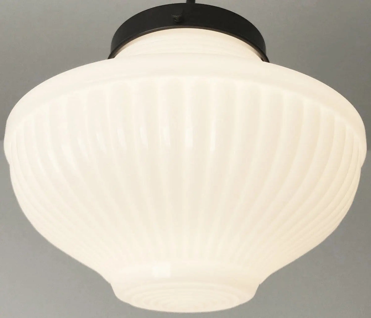 Milk Glass Pendant Light | Traditional - The Lamp Goods