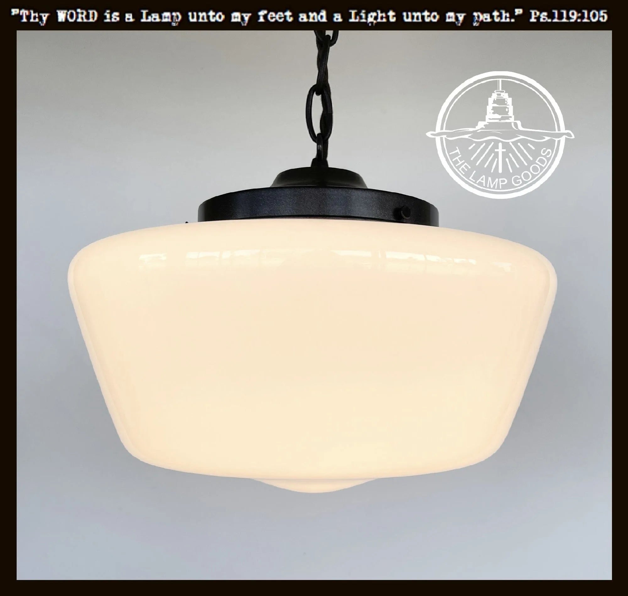 Milk Glass Pendant Light & Chandeliers - The Lamp Goods