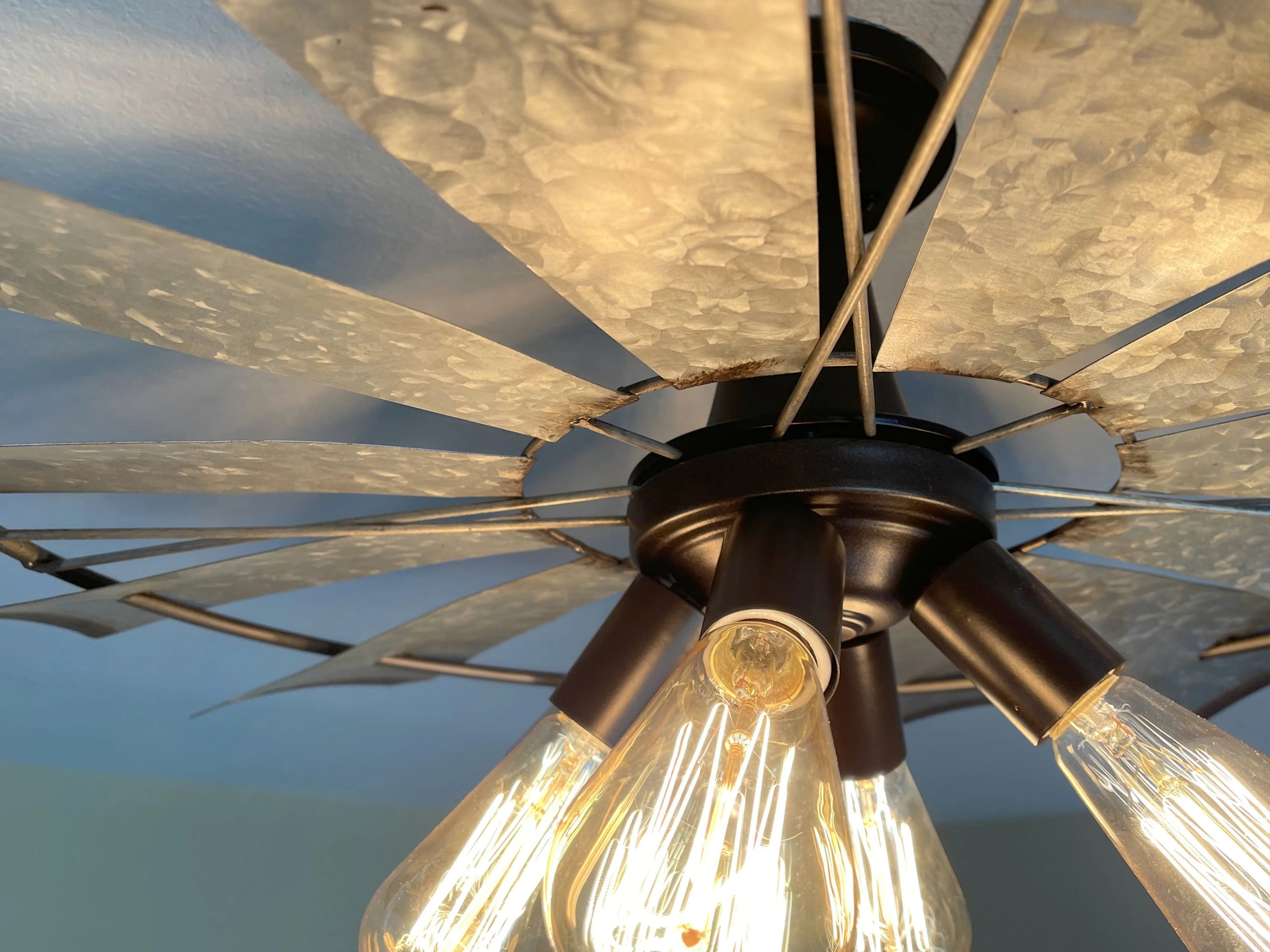 Farmhouse Light Fixture | Farmhouse Windmill - The Lamp Goods